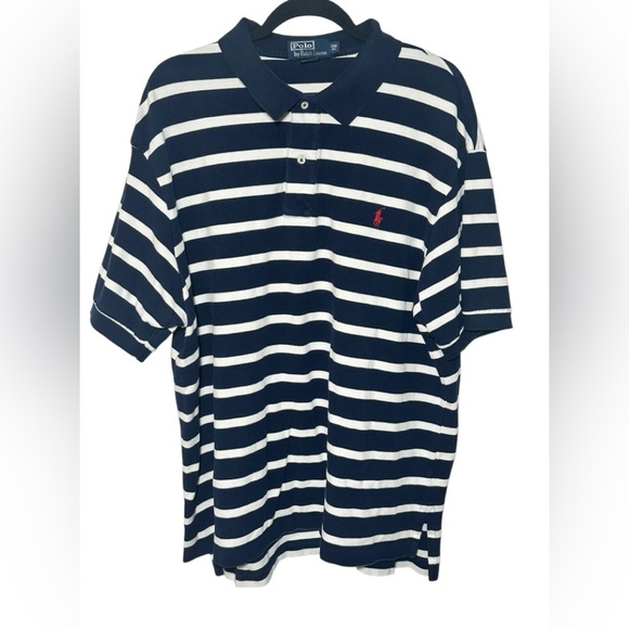 Polo Ralph Lauren | Shirts | Polo Ralph Lauren Navy And White Stripe ...